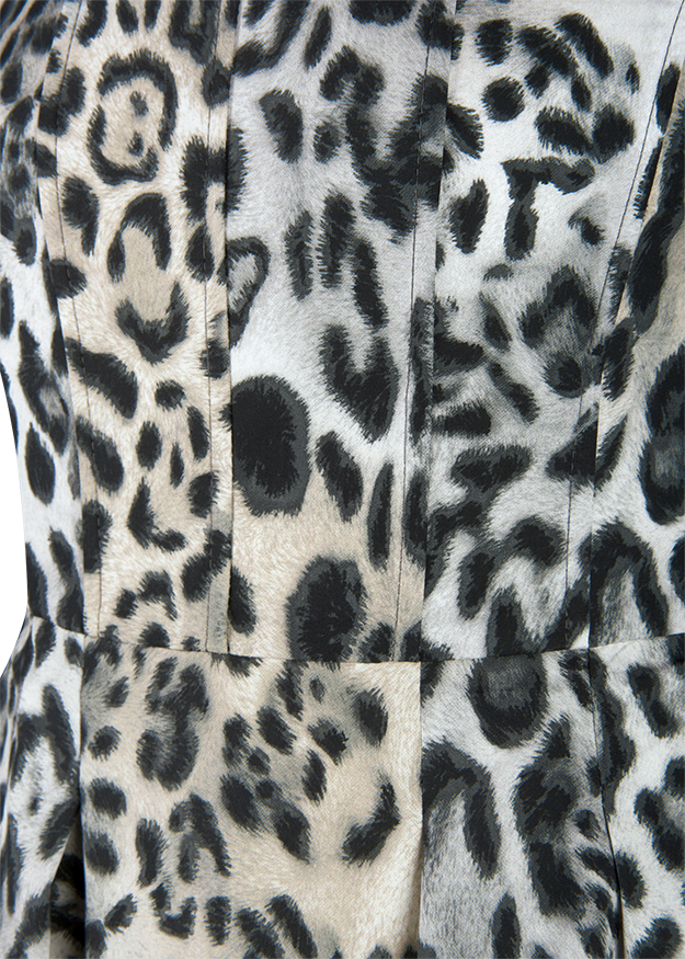 Midikleid mit Leo-Print | RIANI