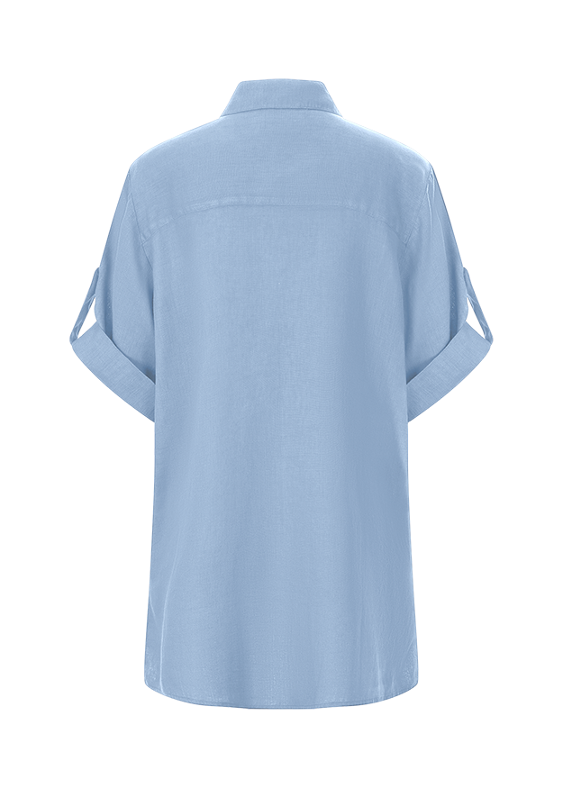 Leinenbluse » Größe: 34, Farbe: cloud